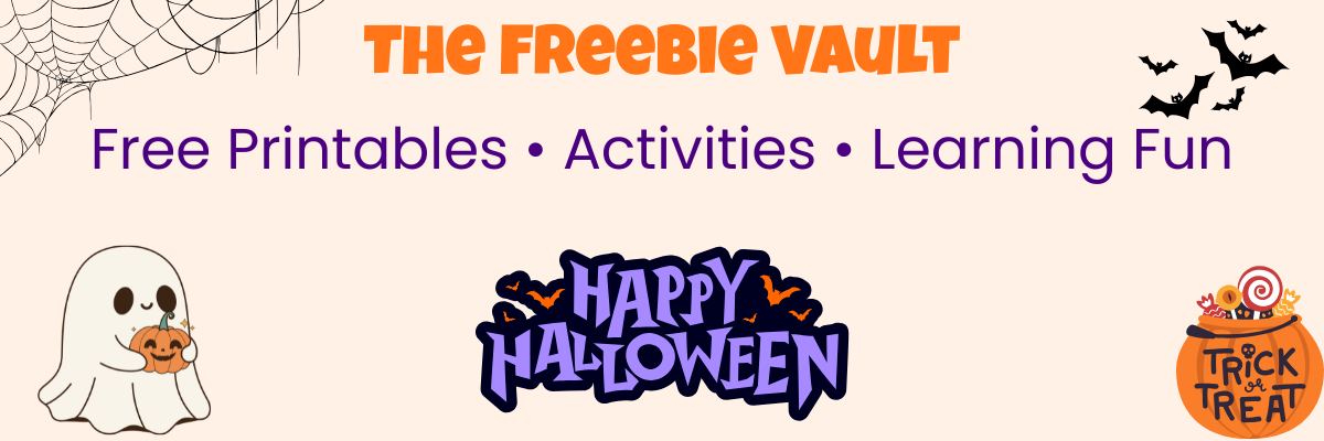 The Freebie Vault – Free Printables, Activities, and Learning Fun for ...